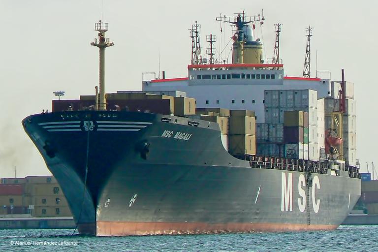 MSC MAGALI, Container Ship - Details and current position - IMO 7819357 - VesselFinder