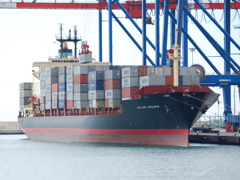 SEA-LAND DEVELOPER, Container Ship - Details and current position - IMO ...
