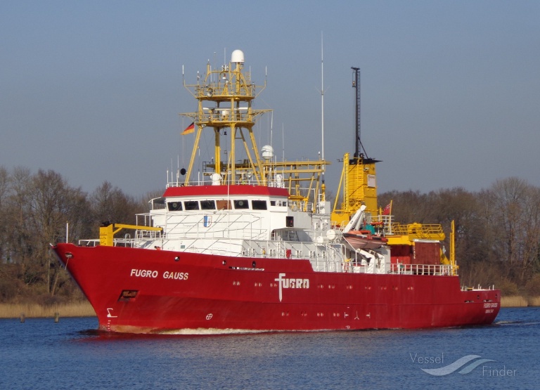 FUGRO GAUSS, Research Vessel - Details and current position - IMO ...