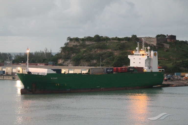 MIDAS, General Cargo Ship - Details and current position - IMO 7853482 ...