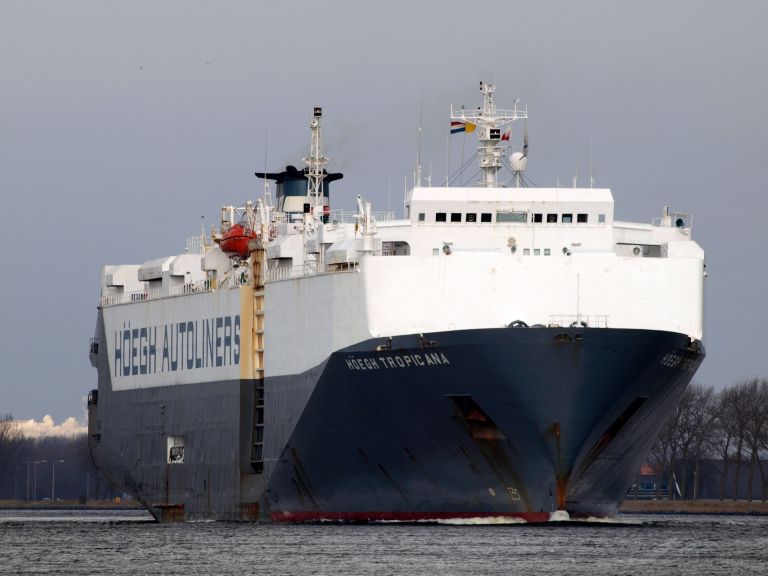 HOEGH TROPICANA, Vehicles Carrier - Details and current position - IMO ...