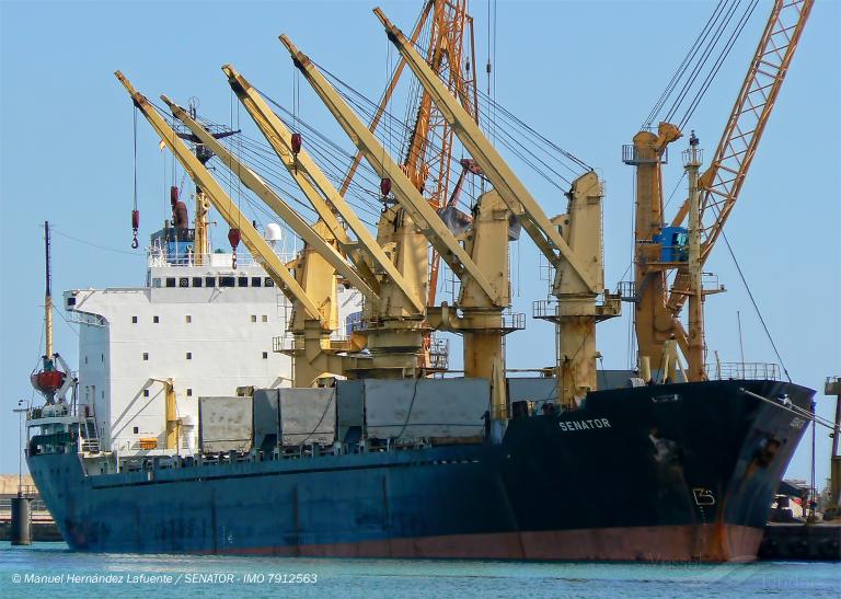 SENATOR I, General Cargo Ship - Details and current position - IMO ...