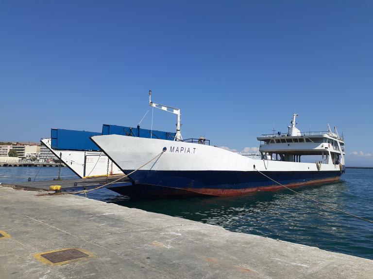 MARIA T, Passenger/Ro-Ro Cargo Ship - Details and current position ...