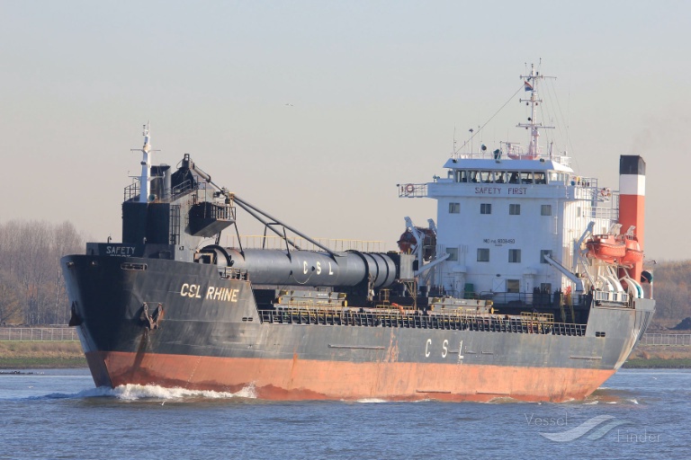 CSL RHINE, Self Discharging Bulk Carrier - Details and current position ...