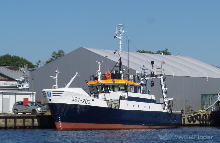 UST-203, Fishing Vessel - Details and current position - IMO 8008670 - VesselFinder