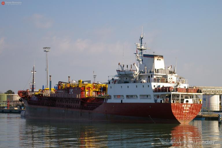 BLUE GAS, LPG Tanker - Details and current position - IMO 8013259 ...