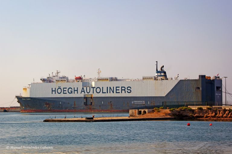 HOEGH TRANSIT, Vehicles Carrier - Details and current position - IMO ...
