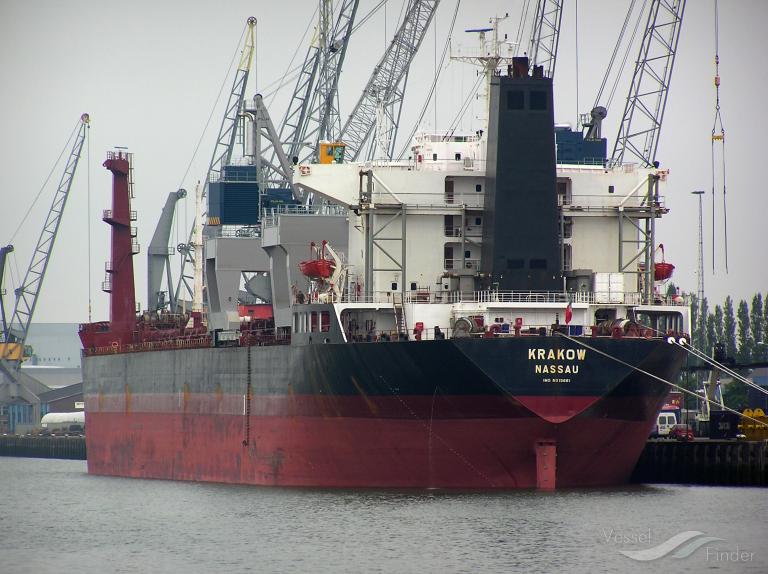 KRAKOW, Self Discharging Bulk Carrier - Details and current position ...