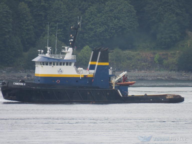 CAMERON H, Tug - Details and current position - IMO 8020018 - VesselFinder