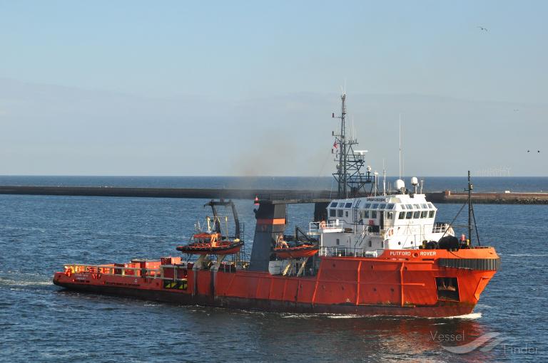 PUTFORD ROVER, Offshore Tug/Supply Ship - Details and current position ...