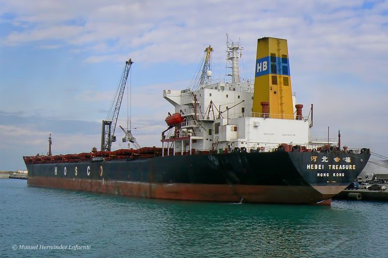SKY TREASURE, Bulk Carrier - Details and current position - IMO 8023292 ...