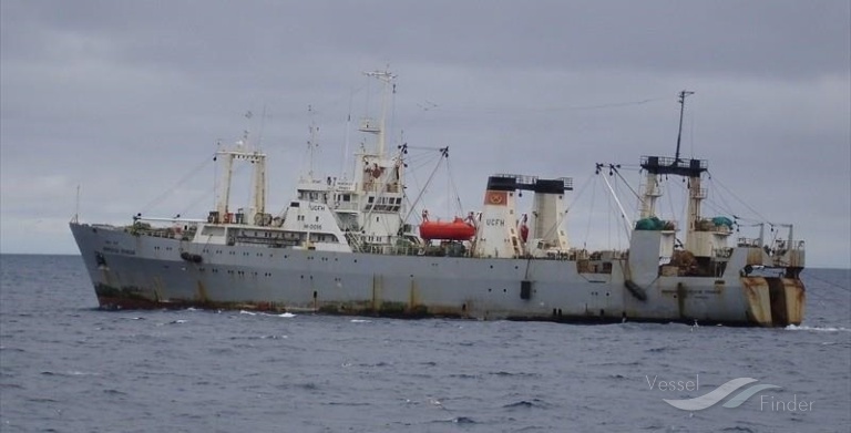 PRIBOY, Fish Factory Ship - Details and current position - IMO 8033053 - VesselFinder