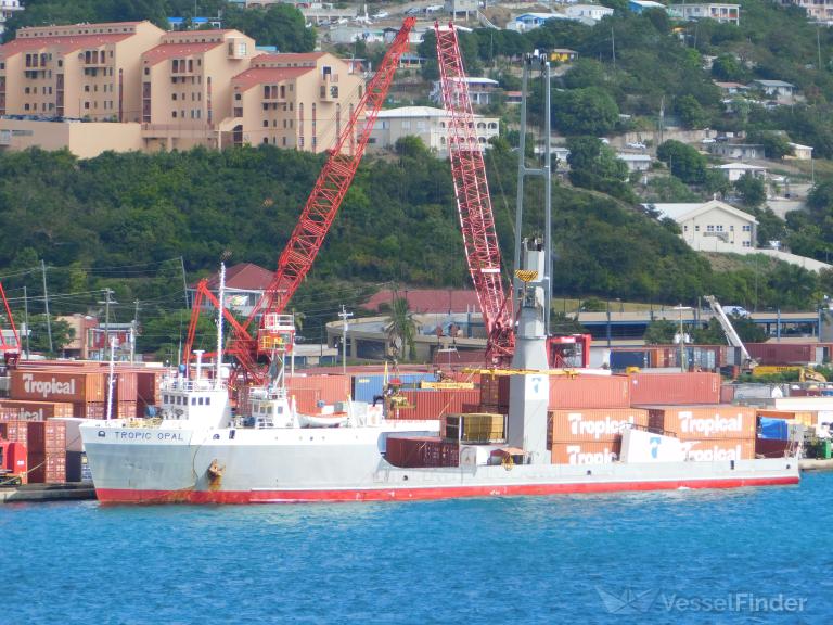 TROPIC OPAL, Deck Cargo Ship - Details and current position - IMO ...