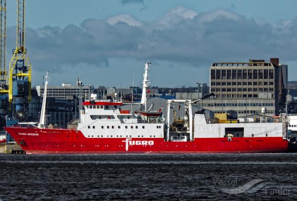 FUGRO MERIDIAN, Research Vessel - Details and current position - IMO ...