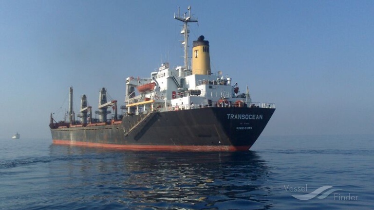 TRANSOCEAN, Bulk Carrier - Dettagli della nave e posizione attuale ...