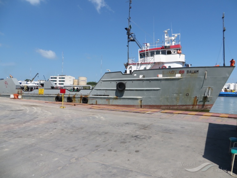 GB BALAM, Offshore Tug/Supply Ship - Details and current position - IMO ...