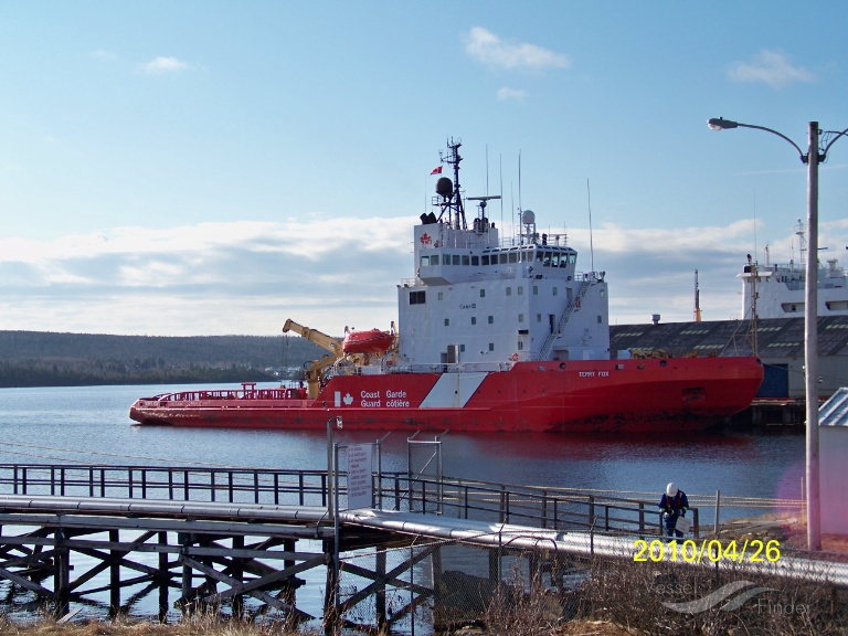 TERRY FOX, Icebreaker - Details and current position - IMO 8127799 ...