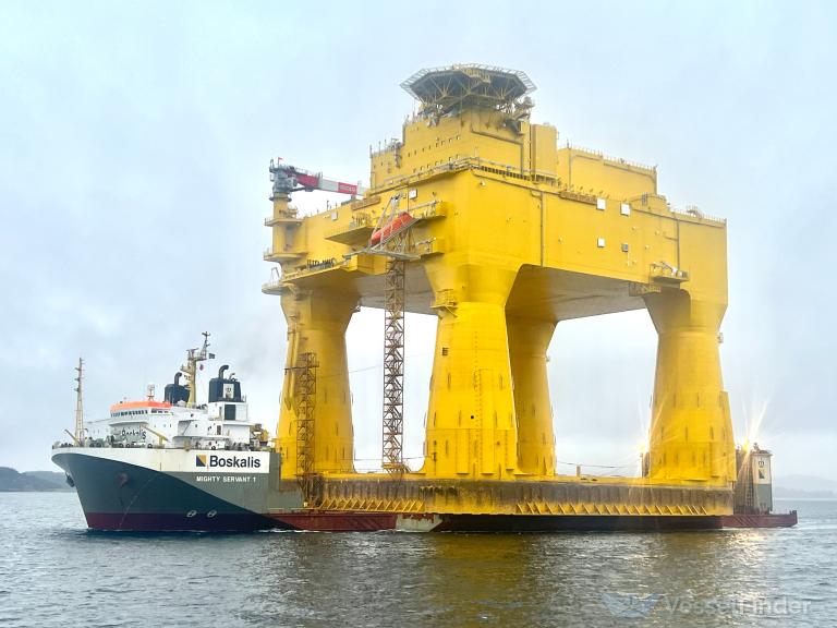 MIGHTY SERVANT 1, Heavy Load Carrier - Details and current position ...