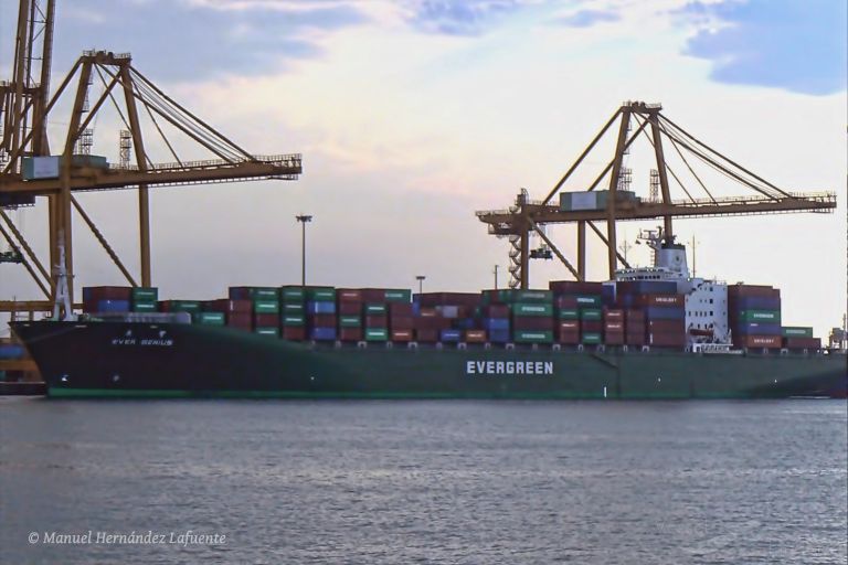 GENIUS I, Container Ship - Details and current position - IMO 8200137 ...