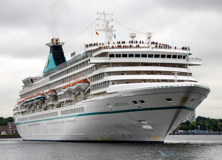 ARTANIA, Passenger (Cruise) Ship - Details and current position - IMO ...