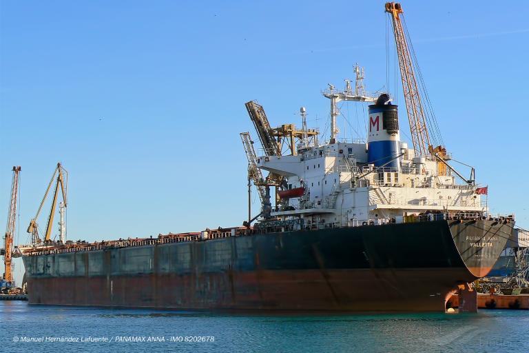 PANAMAX ANNA, Bulk Carrier - Details and current position - IMO 8202678 ...