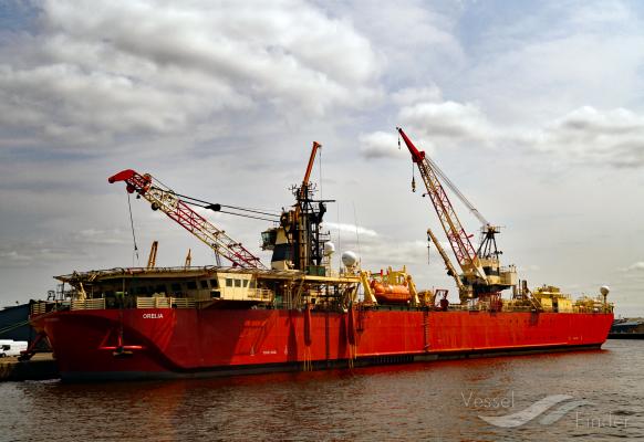 ORELIA, Offshore Support Vessel - Details and current position - IMO ...