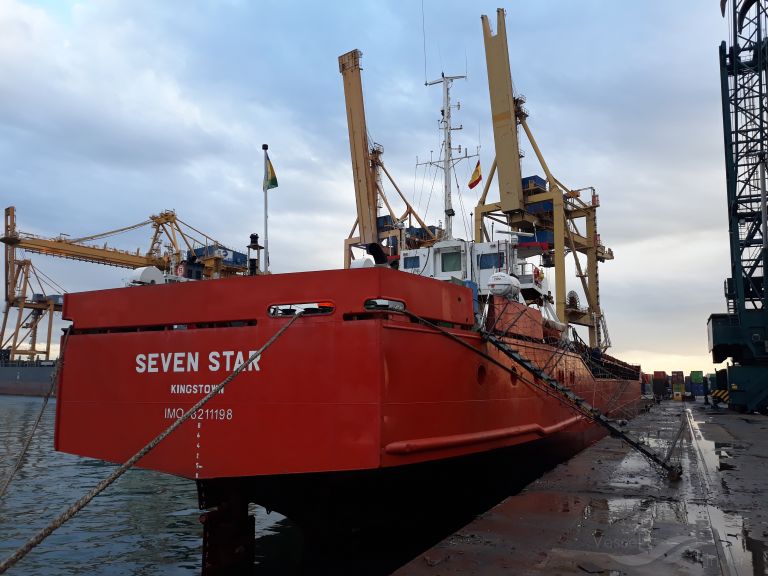 SEVEN STAR, General Cargo Ship - Schiffsdaten und aktuelle Position ...