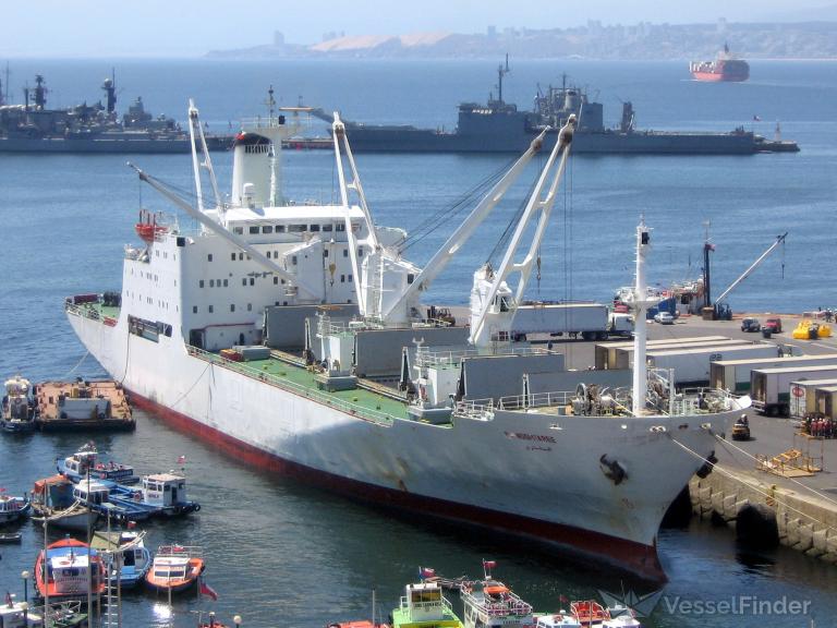 AL MOSHTAREE, Refrigerated Cargo Ship - Details and current position ...