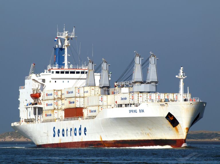 SPRING BOK, Refrigerated Cargo Ship - Details and current position ...