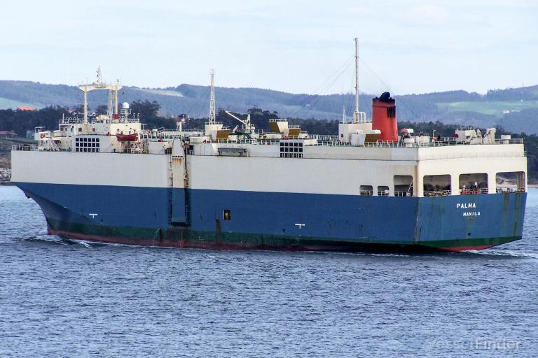 PALMA, Vehicles Carrier - Details and current position - IMO 8213859 ...
