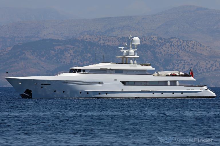 RADIAL, Yacht - Details and current position - IMO 8224963 - VesselFinder