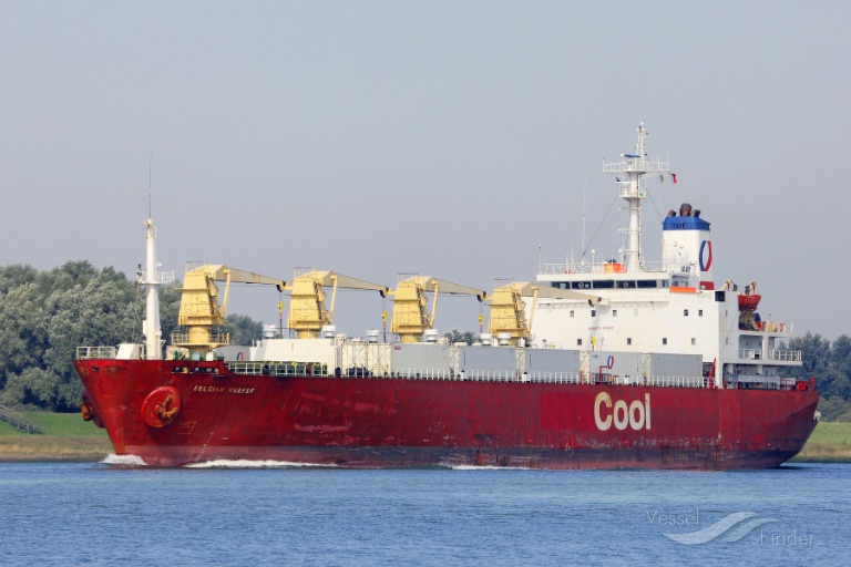 BELGIAN REEFER, Refrigerated Cargo Ship - Details and current position ...