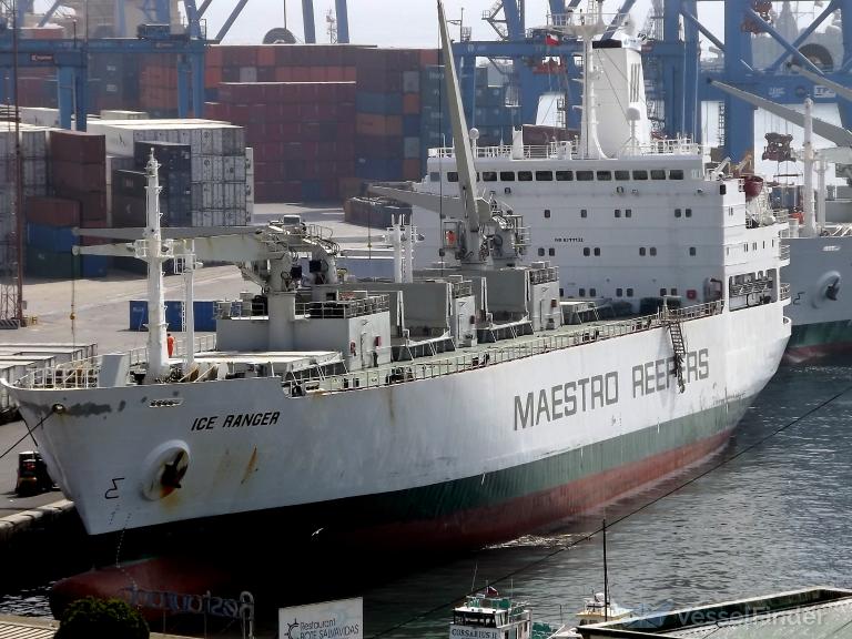 ICE RANGER, Refrigerated Cargo Ship - Details and current position ...