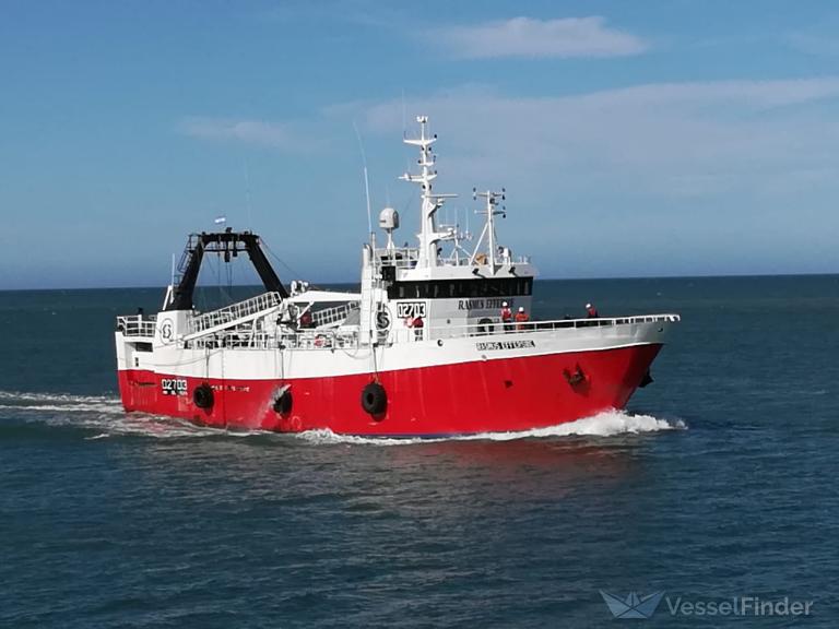 RASMUS EFFERSOE, Fishing Vessel - Details and current position - IMO ...