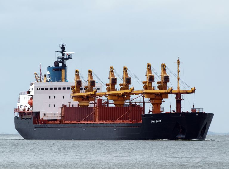 TIM BUCK, Bulk Carrier - Details and current position - IMO 8319861 ...