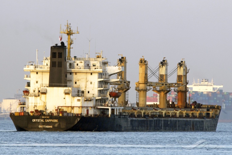 CRYSTAL SAPPHIRE, Bulk Carrier - Details and current position - IMO ...