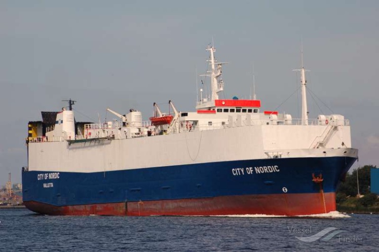 CITY OF NORDIC, Ro-Ro Cargo Ship - Details and current position - IMO ...