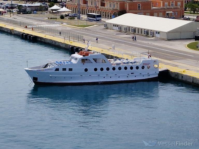 SARANDA EXPRESS, Passenger Ship - Details and current position - IMO ...