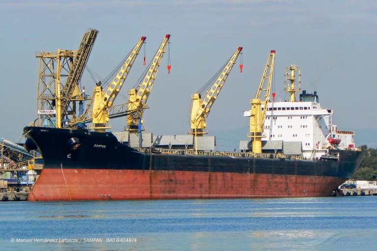SAM, Bulk Carrier - Details and current position - IMO 8404874 ...