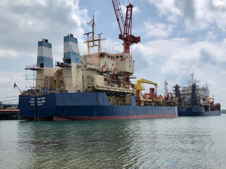 INAI TECOMA, Hopper Dredger - Details and current position - IMO ...