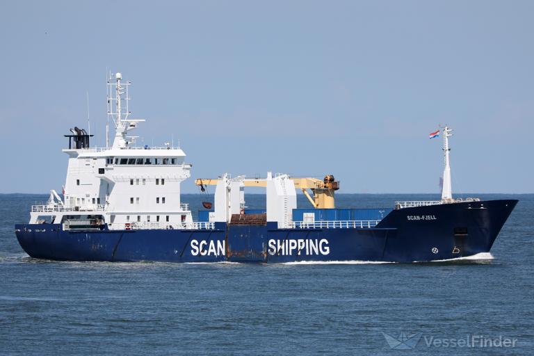 SCAN FJELL, Palletised Cargo Ship - Details and current position - IMO ...