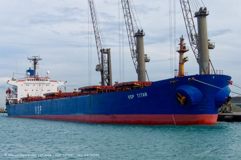 TITAN, Bulk Carrier - Details and current position - IMO 8408399 ...