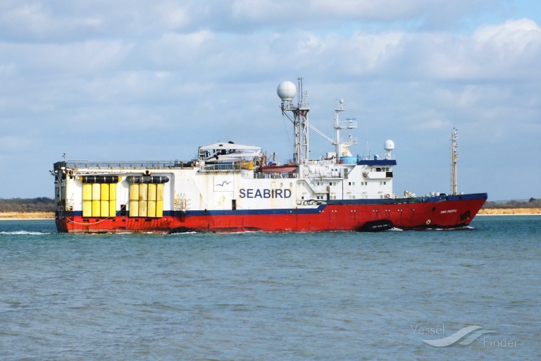 GEO PACIFIC, Research Vessel - Details and current position - IMO ...