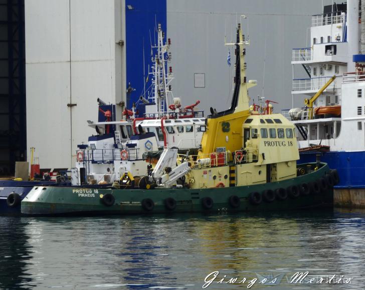 PROTUG 18, Tug - Details and current position - IMO 8410213 - VesselFinder