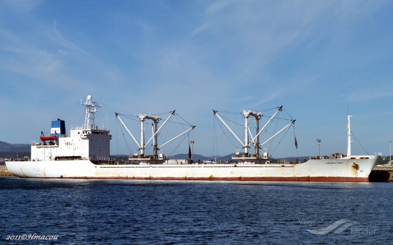 SANDINO BAY, Refrigerated Cargo Ship - Details and current position ...