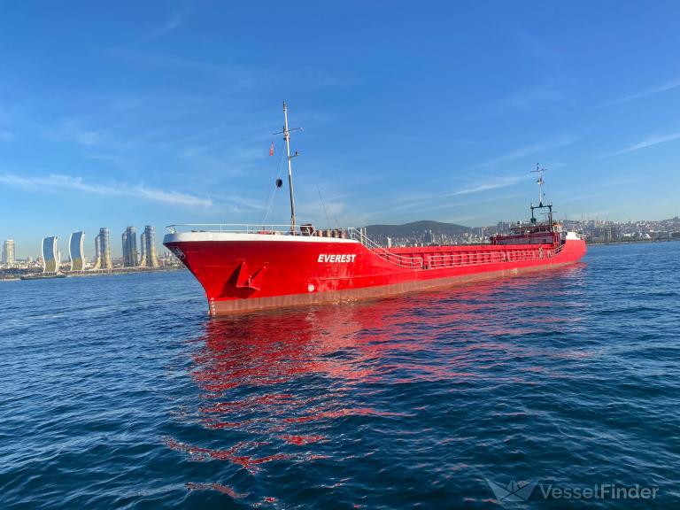 EVEREST, General Cargo Ship - Details and current position - IMO ...