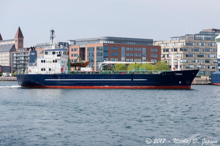 FRAM, Oil Products Tanker - Details and current position - IMO 8412235 ...