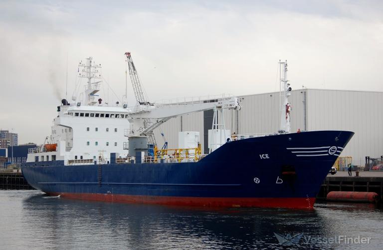 ICE, Refrigerated Cargo Ship - Details and current position - IMO ...