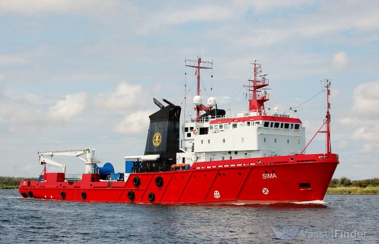 SIMA, Offshore Tug/Supply Ship - Details and current position - IMO ...