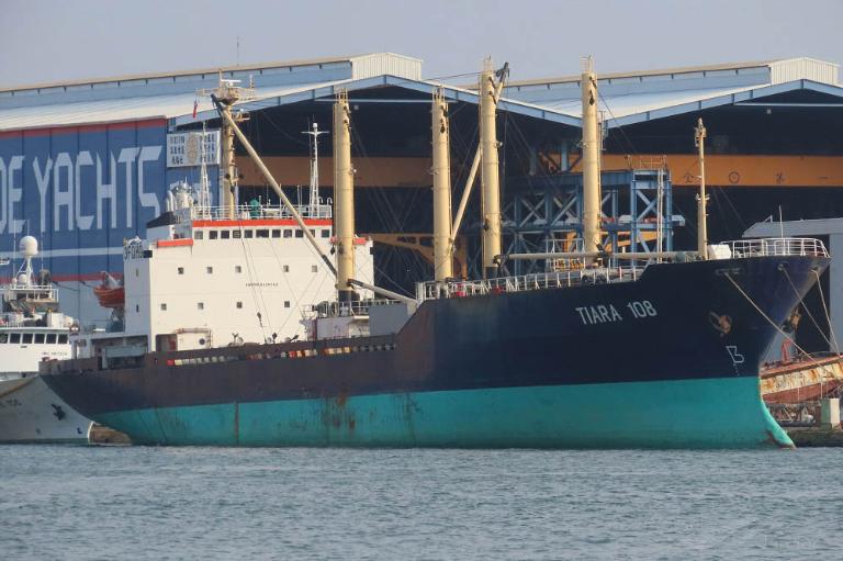 TIARA 108, Refrigerated Cargo Ship - Details and current position - IMO ...